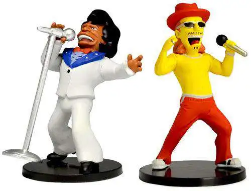 NECA The Simpsons Greatest Guest Stars Series 1 Kid Rock James Brown 3 ...