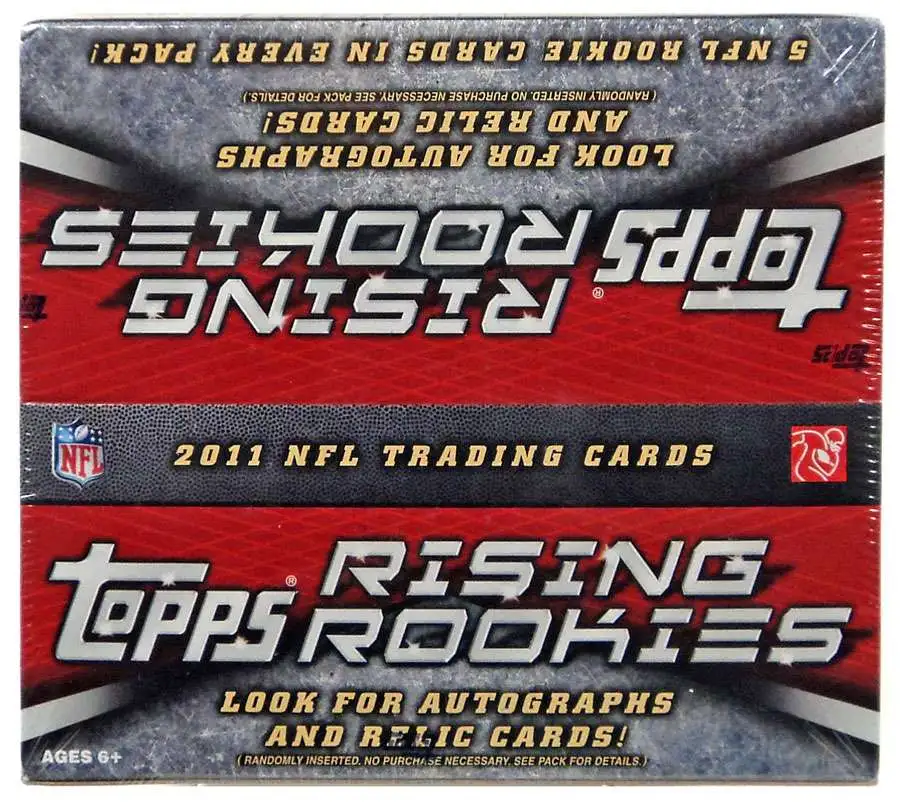 NFL Topps 2011 Rising Rookies Trading Card Box - ToyWiz