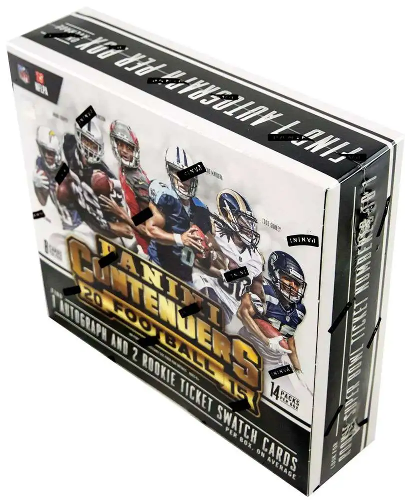 NFL Panini 2015 Contenders Football Trading Card Box 14 Packs, 1 ...