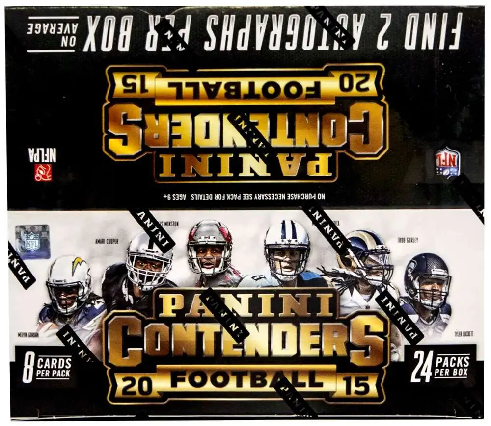 NFL Panini Contenders 2015 Trading Card Box 24 Packs - ToyWiz