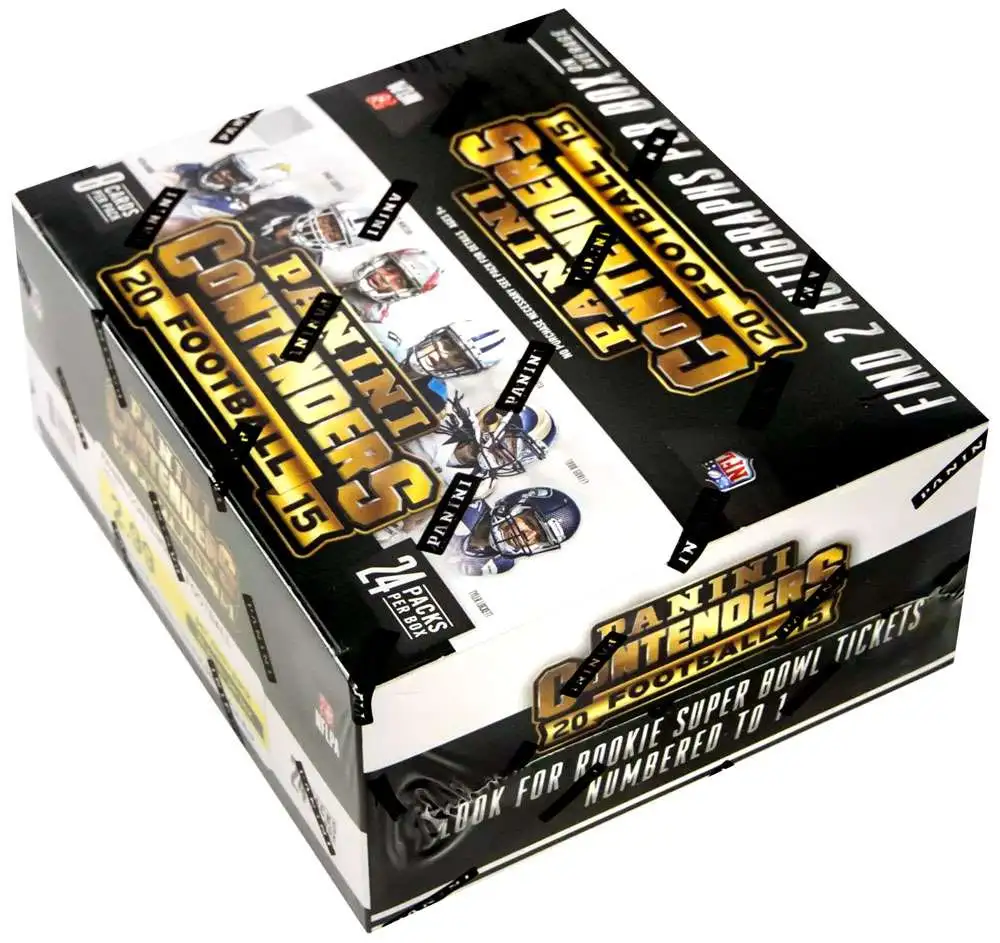 NFL Panini Contenders 2015 Trading Card Box 24 Packs - ToyWiz
