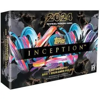 NFL Topps 2024 Inception Trading Card HOBBY Box 1 Pack, 7 Cards - ToyWiz