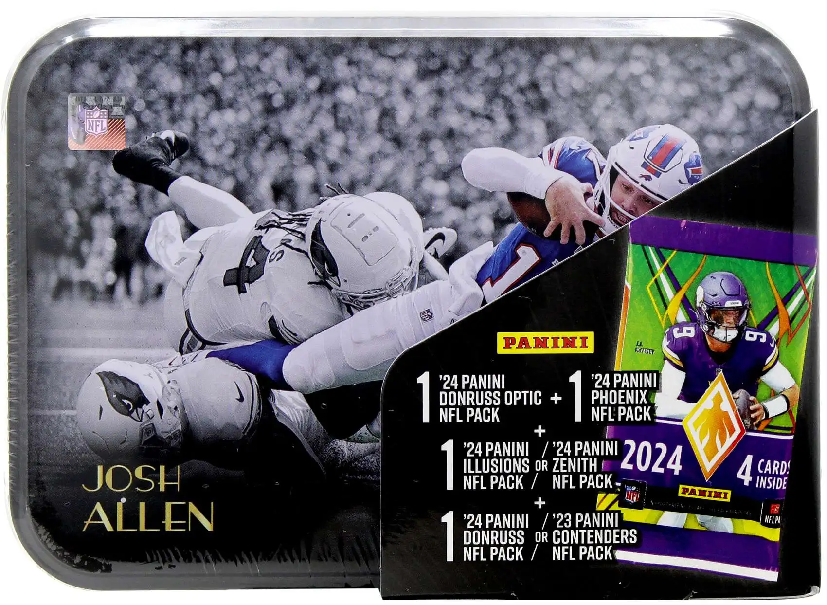 NFL Buffalo Bills 2023-24 Panini Football Josh Allen Trading Card ...