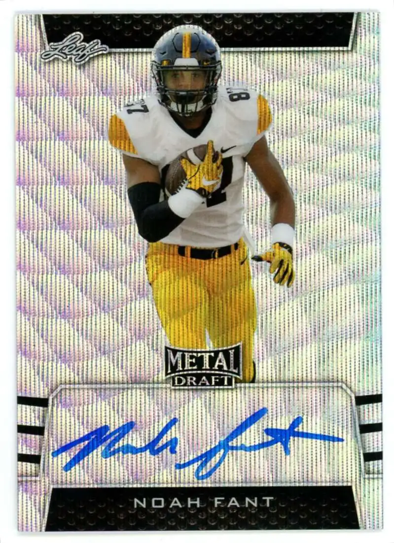 NFL 2019 Leaf Metal Draft Single Card Noah Fant BA-NF1 Auto - ToyWiz