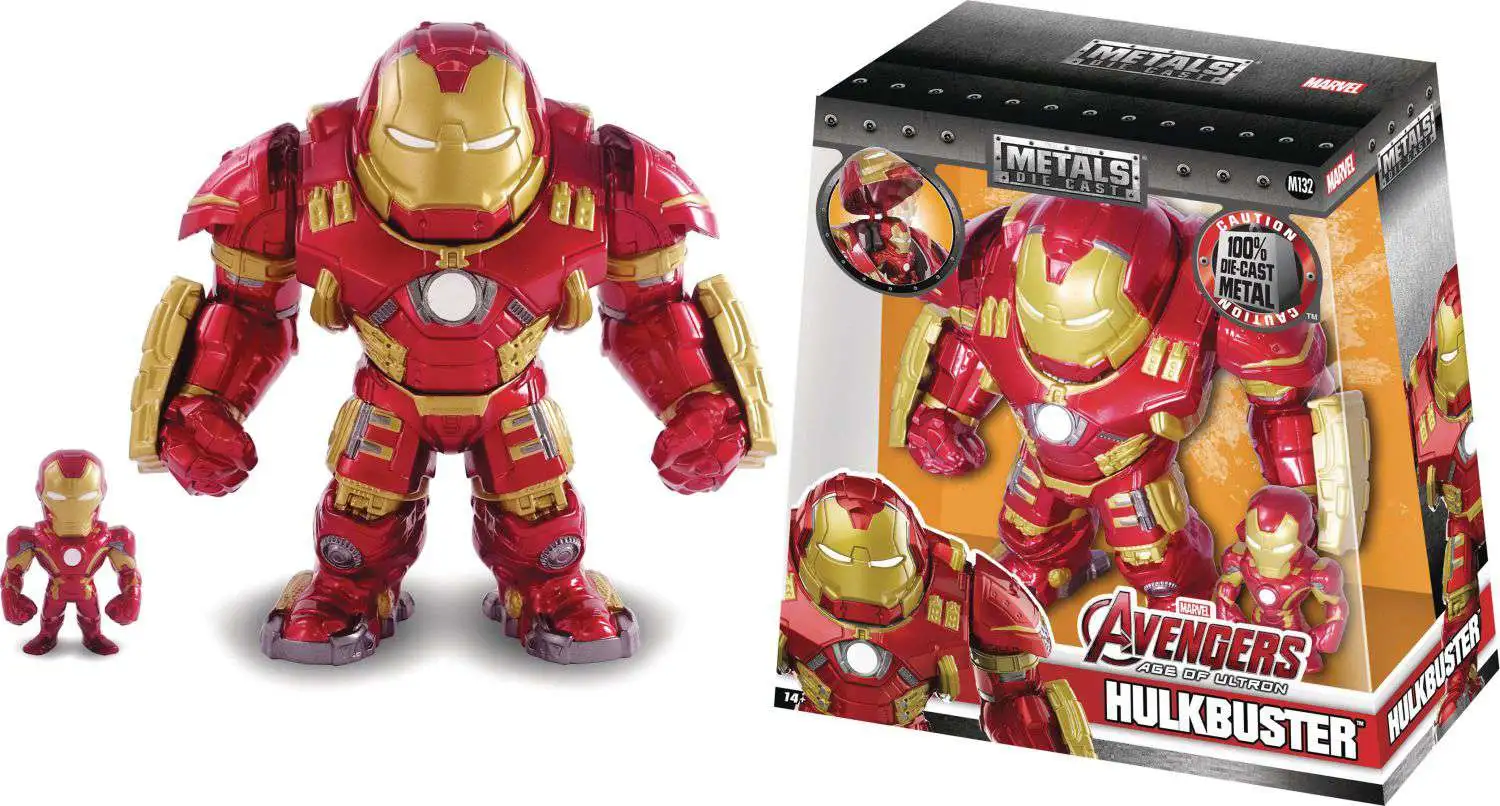 Marvel Age of Ultron Metals Hulkbuster 6 Action Figure Jada Toys ToyWiz