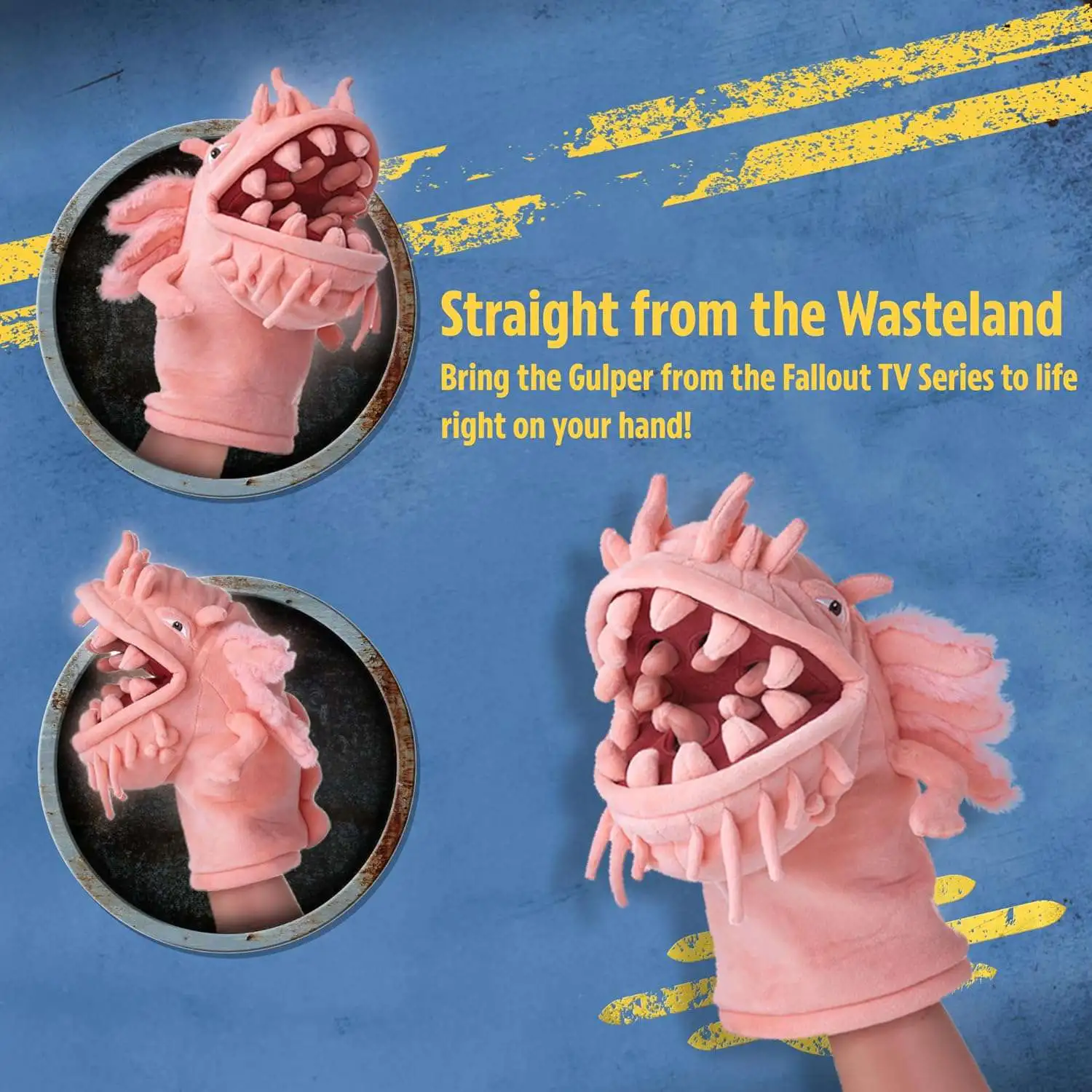 Fallout Gulper Exclusive Plush Hand Puppet Numskull - ToyWiz
