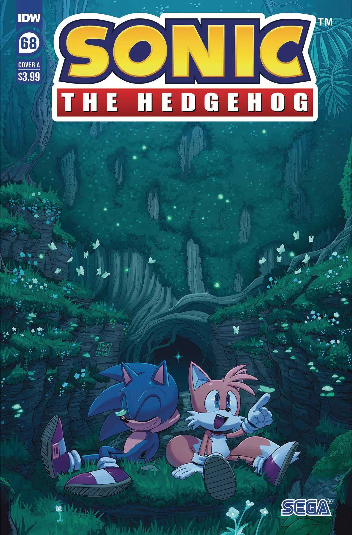IDW Publishing Sonic The Hedgehog Comic Book 68 Kim Cover A - ToyWiz