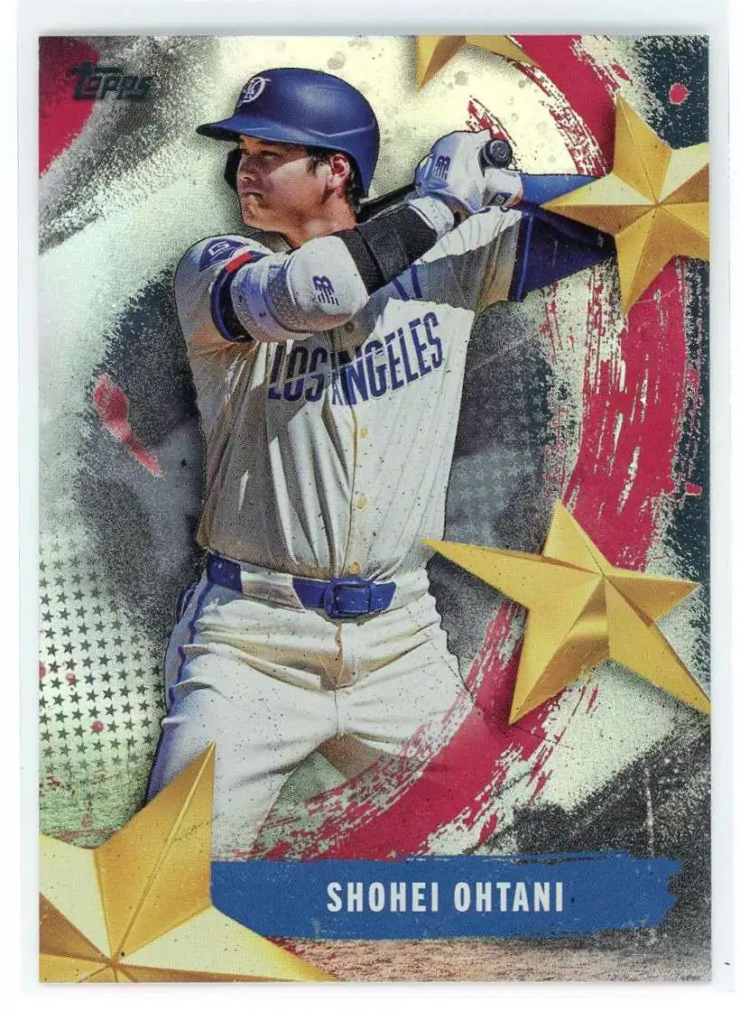 MLB Topps 2025 Topps Series 1 Baseball Single Card Stars of MLB Shohei Ohtani SMLB-10 - ToyWiz