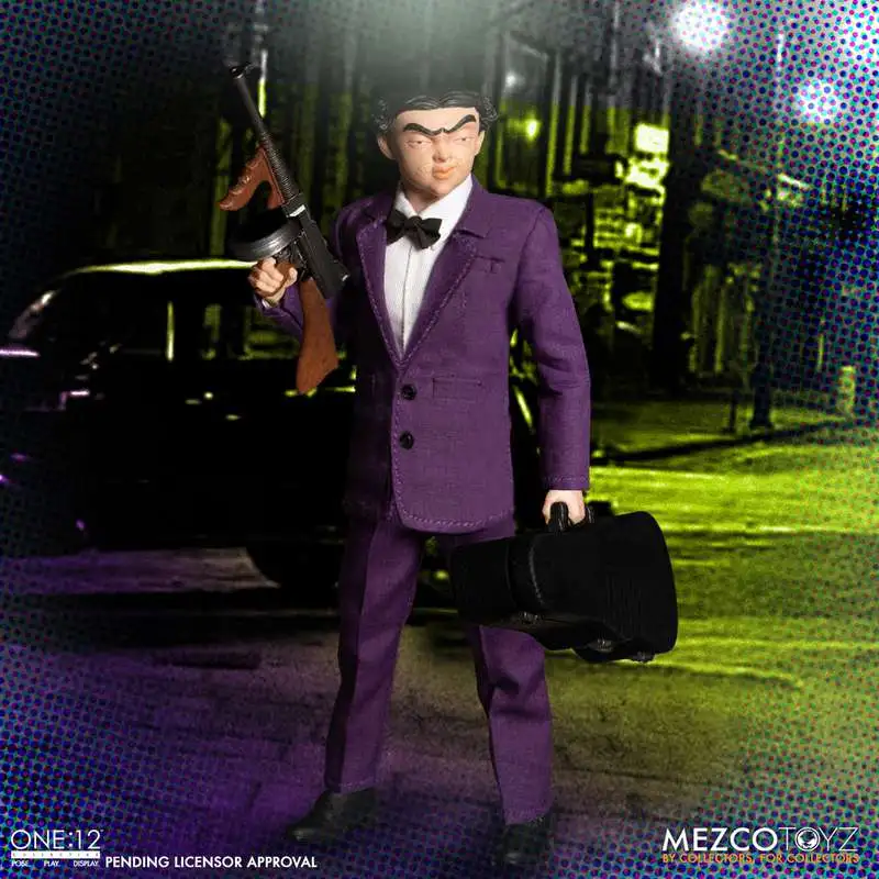 Mezco One12 Collective Dick Tracy Vs. Flattop Action Figure Deluxe ...