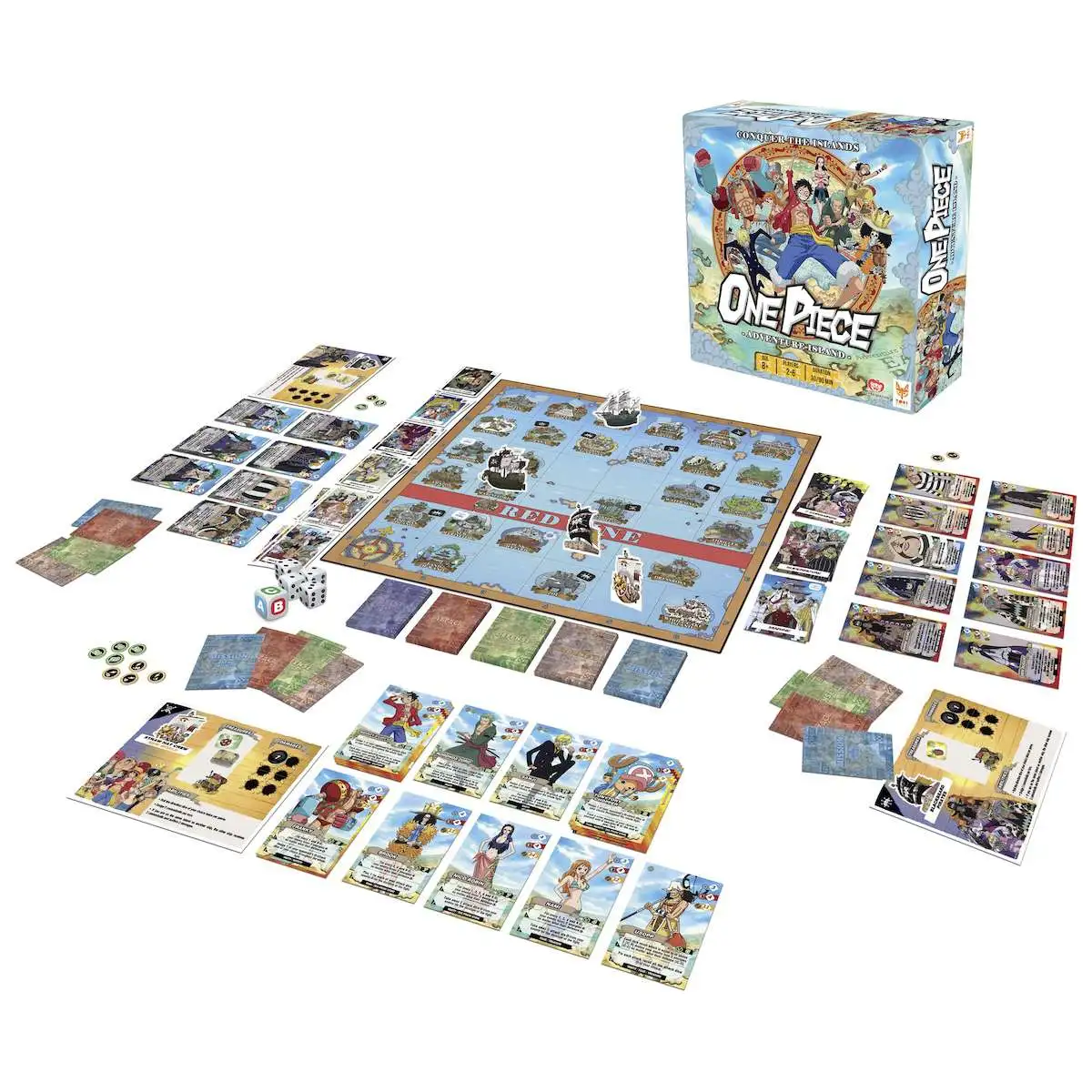 One Piece One Piece Adventure Island Card Dice Board Game Topi Games ...