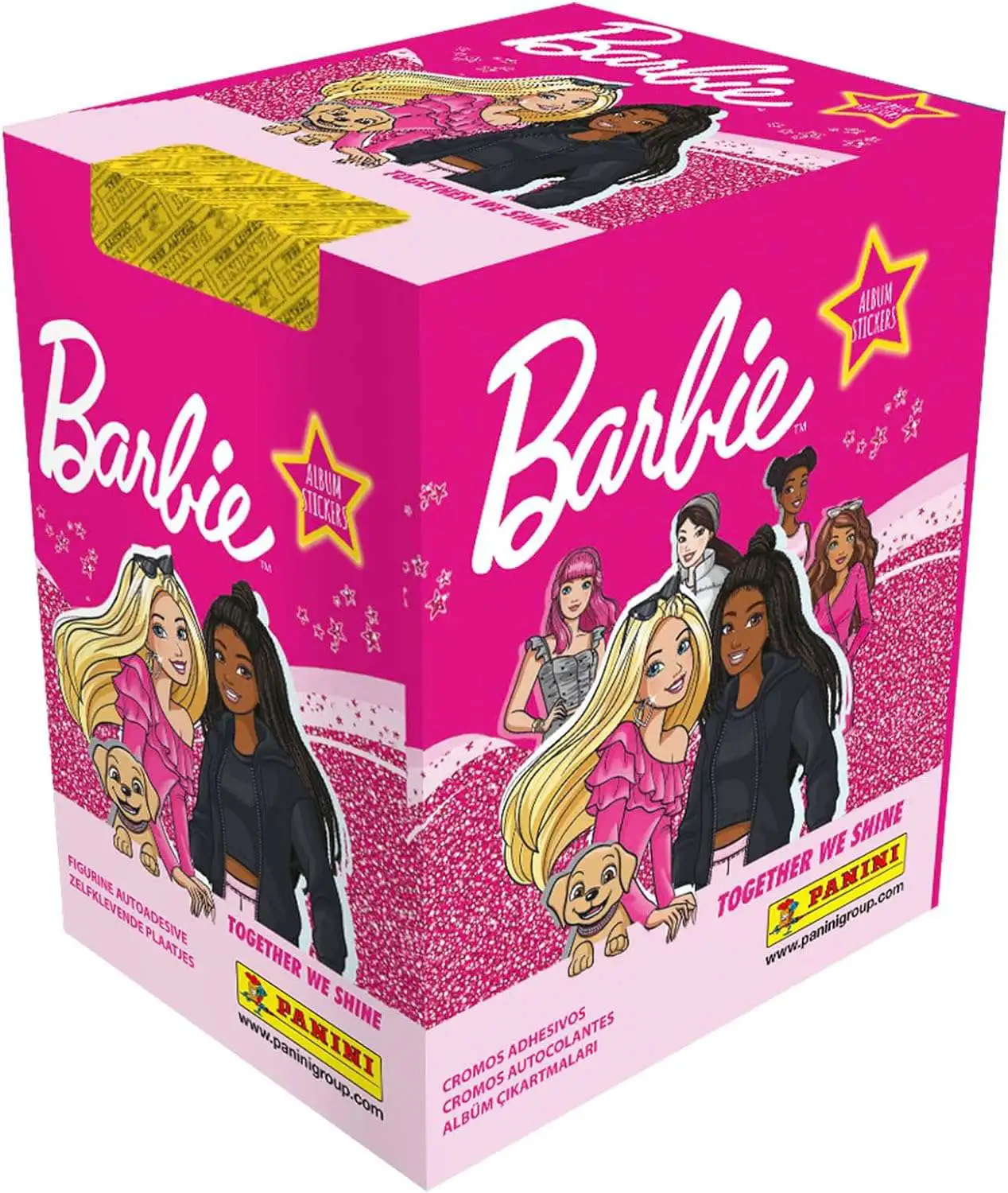 Barbie Barbie Trading Card Sticker Box 50 Packs Panini - ToyWiz