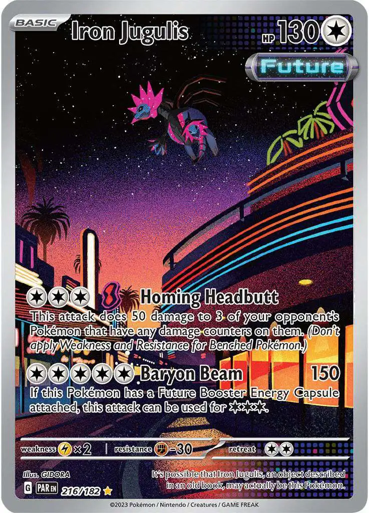 Pokemon Trading Card Game Paradox Rift Single Card Illustration Rare ...