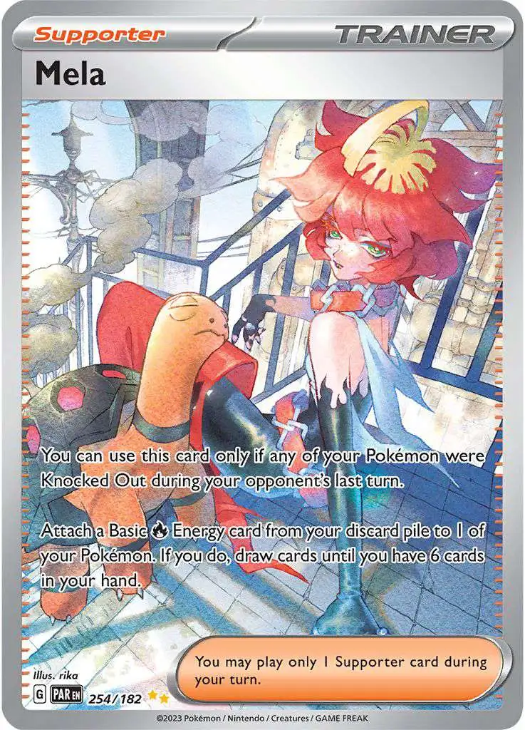 Pokemon Trading Card Game Paradox Rift Single Card Special Illustration Rare Mela 254 - ToyWiz