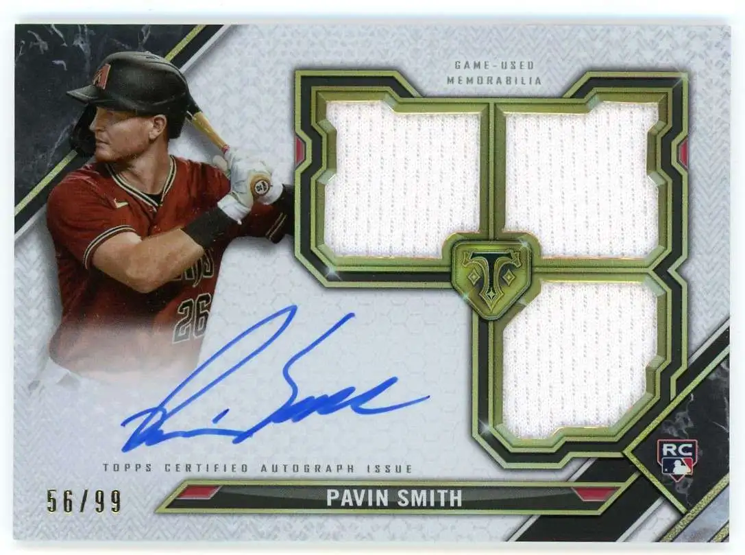 MLB 2021 Topps Triple Threads Single Card 5699 Pavin Smith RFPAR-PS ...