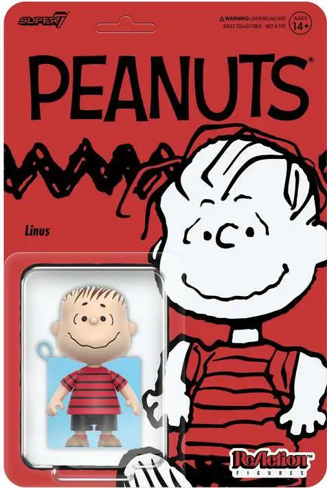 Peanuts ReAction Linus 3.75 Action Figure Super7 - ToyWiz
