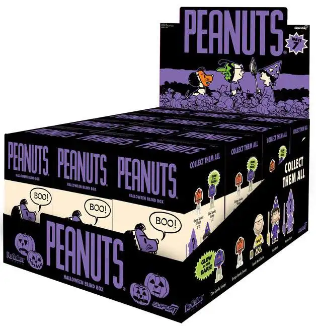 Peanuts ReAction Peanuts Wave 7 Halloween 2025 Mystery Box 12 Packs ...