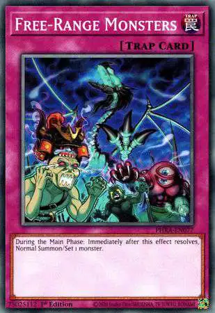 YuGiOh Trading Card Game Phantom Rage Single Card Common Free-Range ...