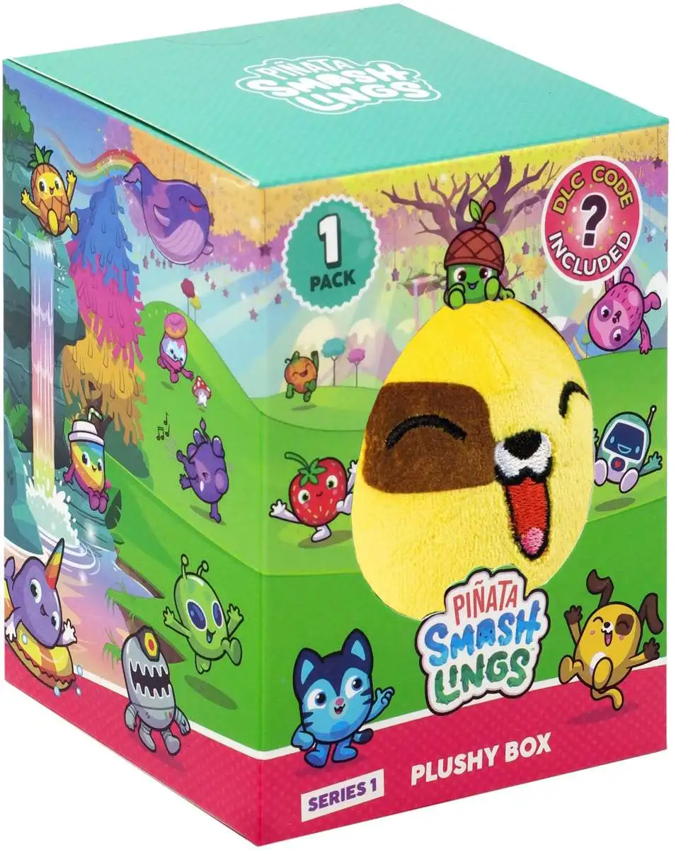 Pinata Smashlings Series 1 Ruff Plushy Box DLC Code Included PMI - ToyWiz
