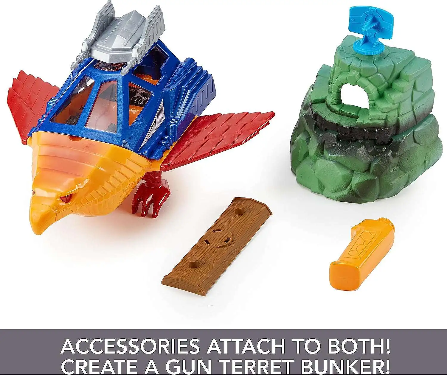 Masters of the Universe Origins Point Dread Talon Fighter Playset ...