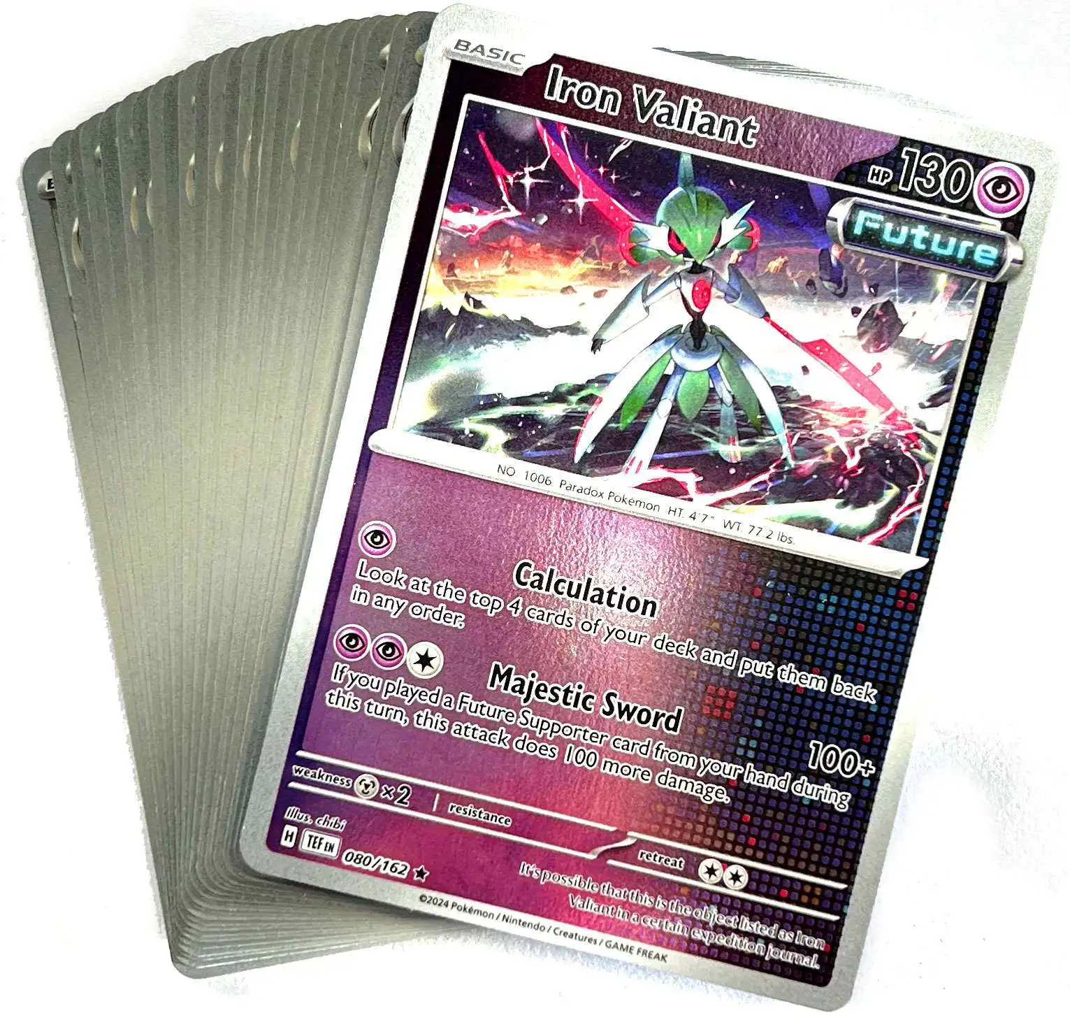 Pokemon Scarlet Violet Temporal Forces LOT of 25 Reverse Foil Single ...
