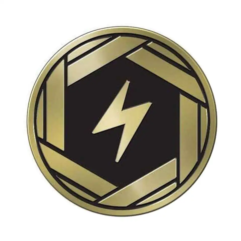 Nintendo Pokemon Lightning Energy Plastic Coin - ToyWiz