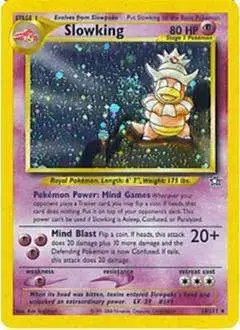 Pokemon Neo Genesis Single Card Rare Holo Slowking 14 Lightly Played ...