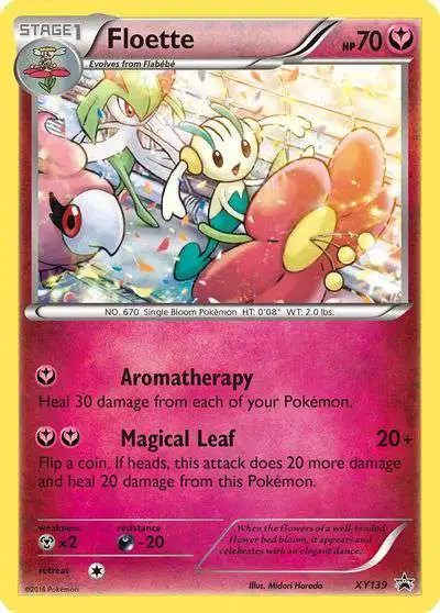 Pokemon X Y Promo Single Card Holo Rare Floette XY139 - ToyWiz