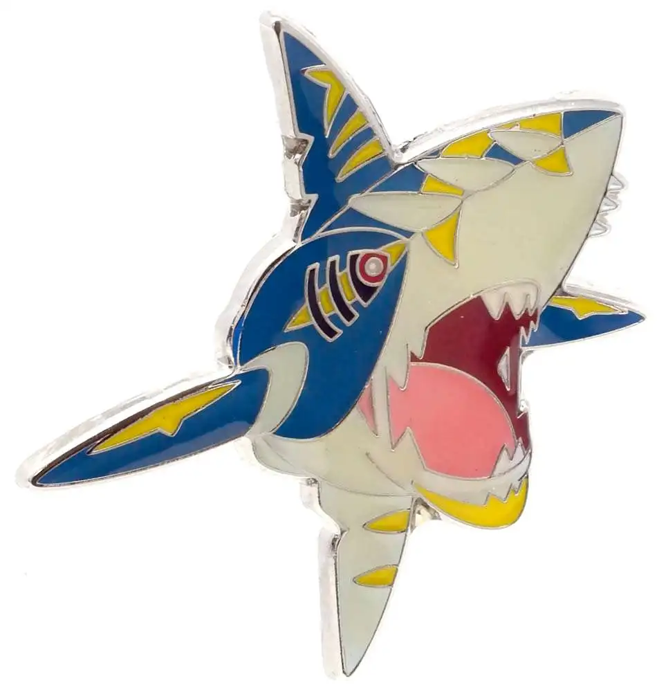 Pokemon Trading Card Game Sharpedo 1.5 Pin Loose Pokemon USA - ToyWiz