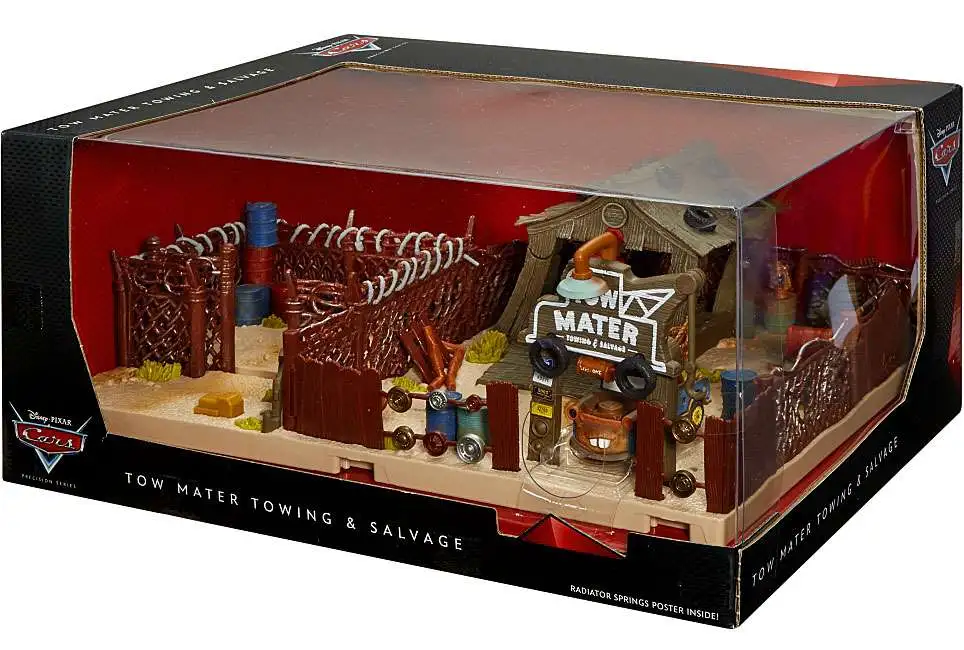 Disney Pixar Cars Precision Series Sarges Surplus Hut 155 Playset ...