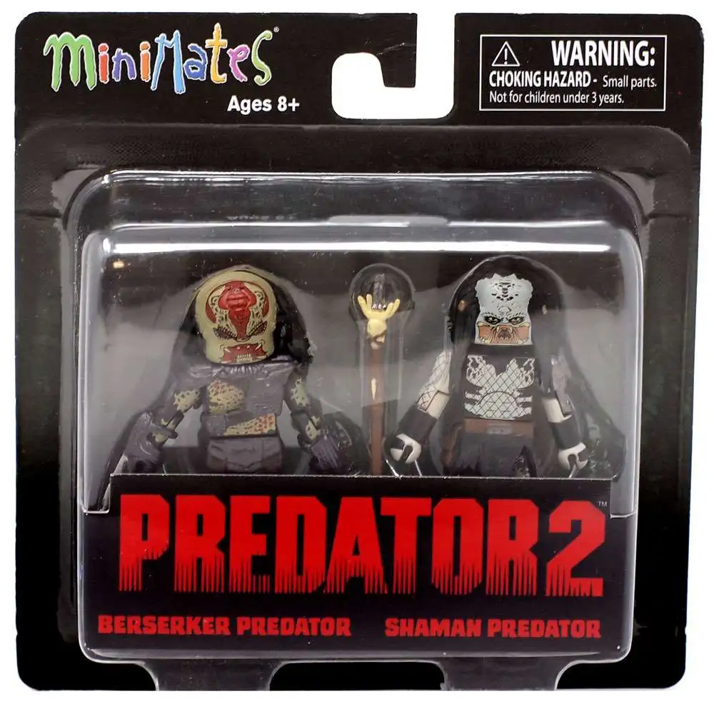 Predator 2 Minimates Series 2 Berserker Predator Shaman Predator 2 ...