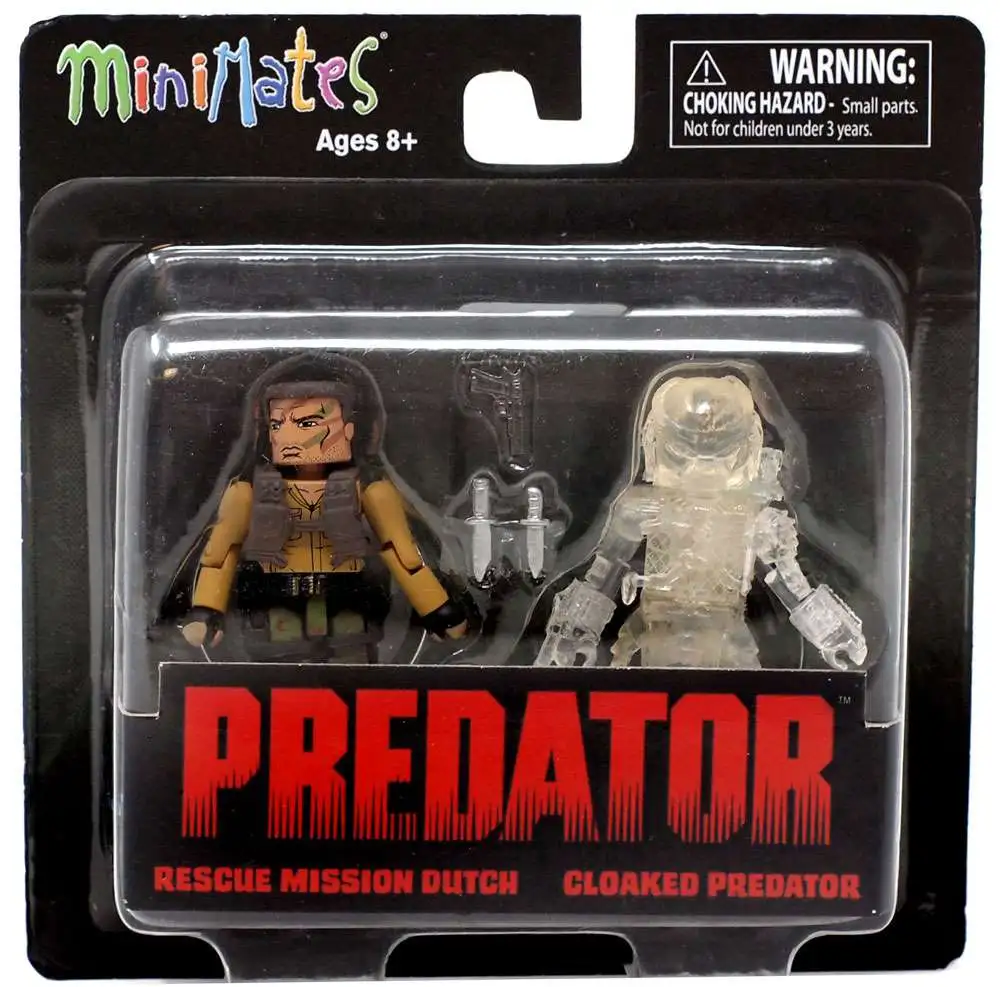 Predator Minimates Series 2 Rescue Mission Dutch Cloaked Predator 2 ...