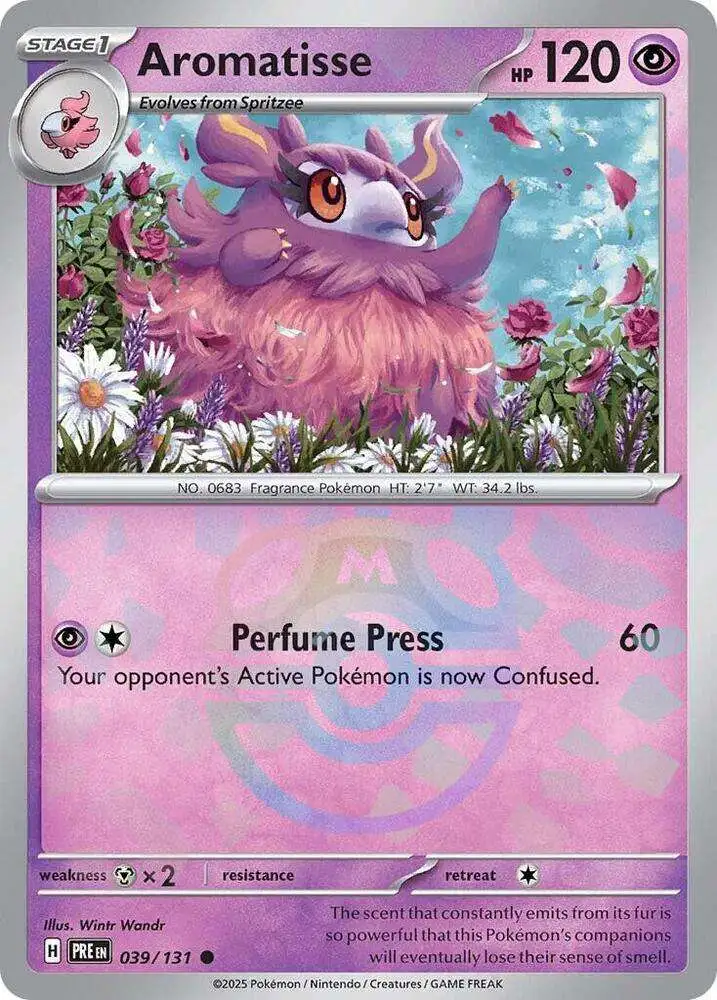 Pokemon Trading Card Game Prismatic Evolutions Single Card Common ...