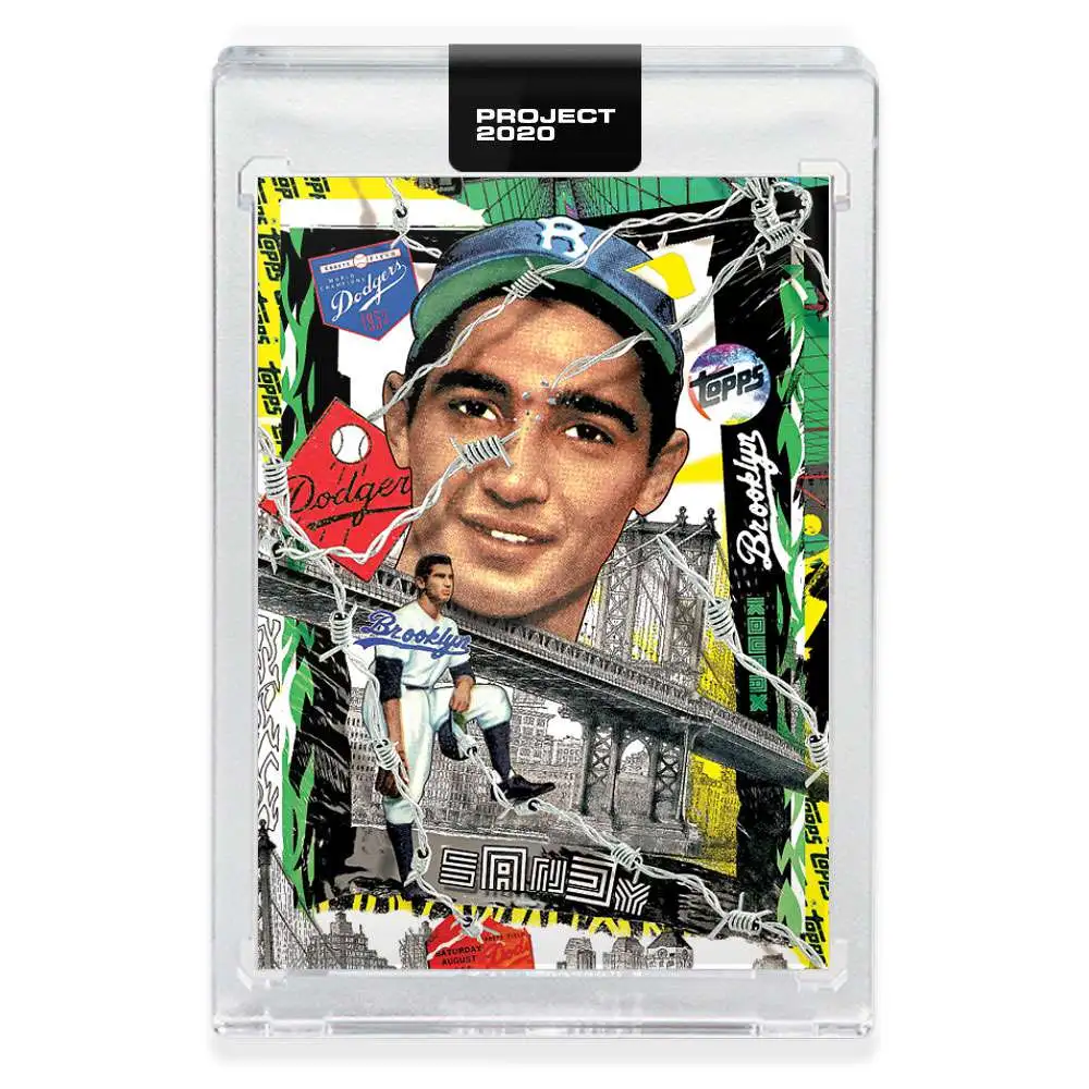 MLB Topps Project 2020 Baseball 1955 Sandy Koufax Trading Card 99, by ...