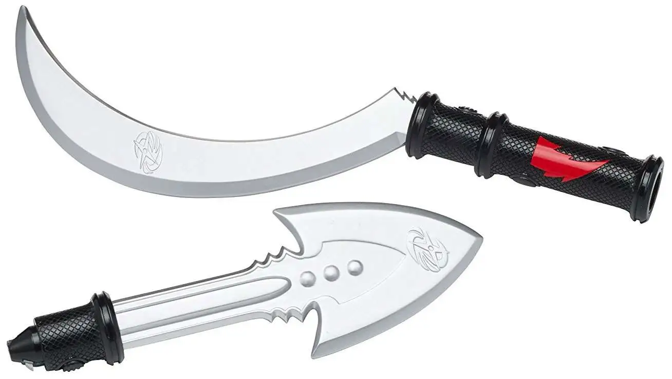 Power Rangers Super Ninja Steel Dagger Sickle Roleplay Toy Bandai ...