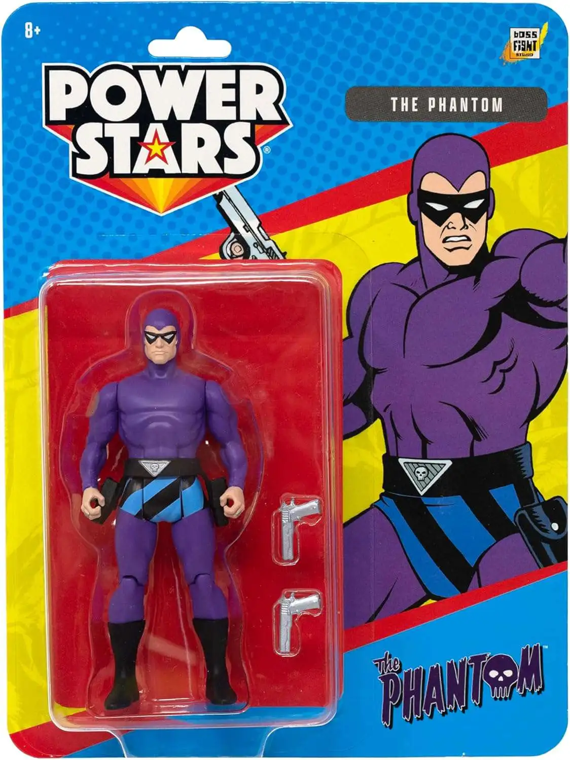 The Phantom Power Stars Wave 1 The Phantom 5 Action Figure Boss Fight ...