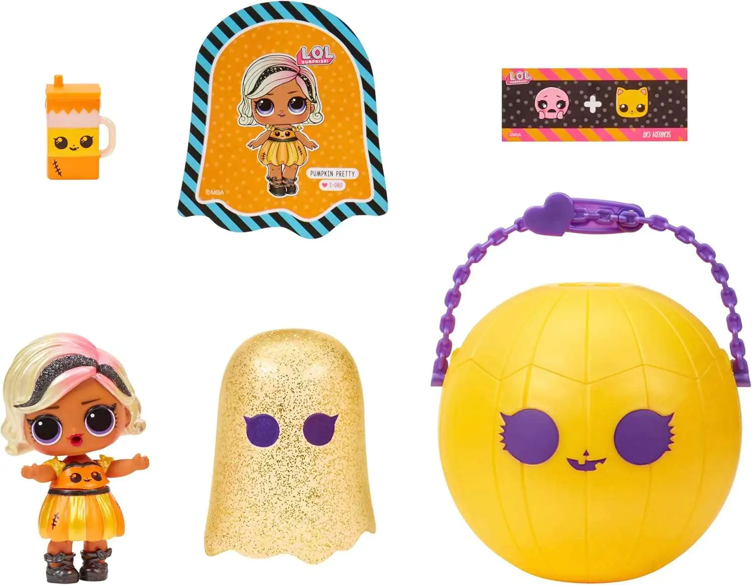 LOL Surprise Spooky Party Halloween Supreme Tots Pumpkin Pretty Figure ...