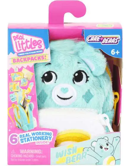 Care Bears Real Littles Backpacks Wish Bear Pack 1 Mini Backpack 6 ...