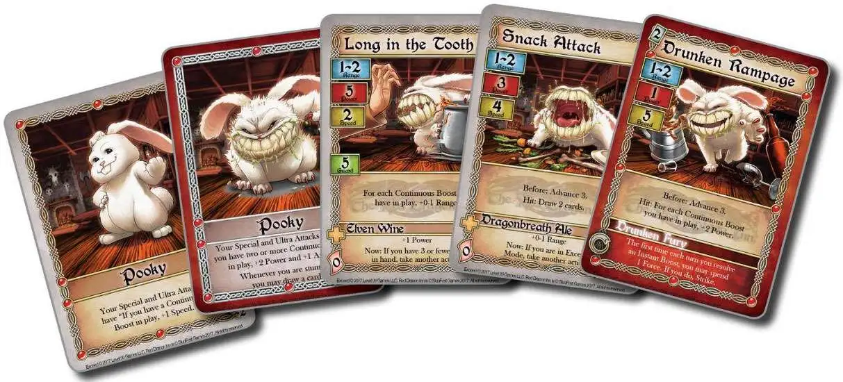 Exceed Fighting System The Red Dragon Inn Pooky Expansion Pack Level 99 ...