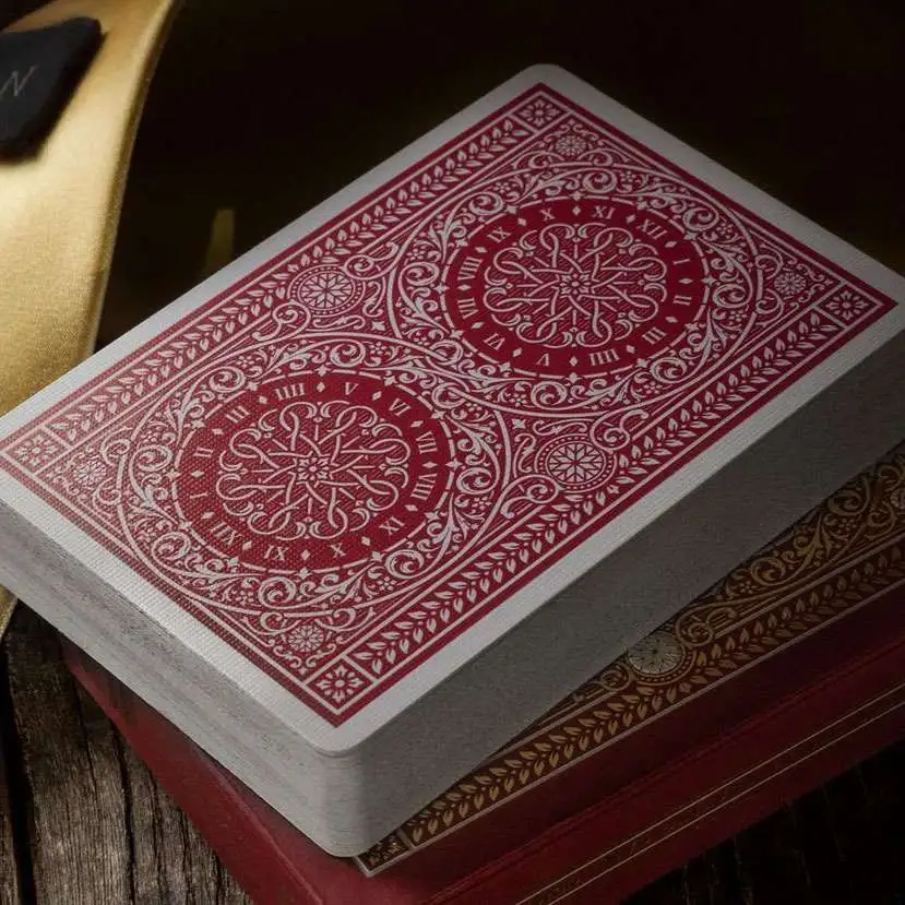 Tycoon Red Tycoon Premium Playing Cards Theory11 - ToyWiz