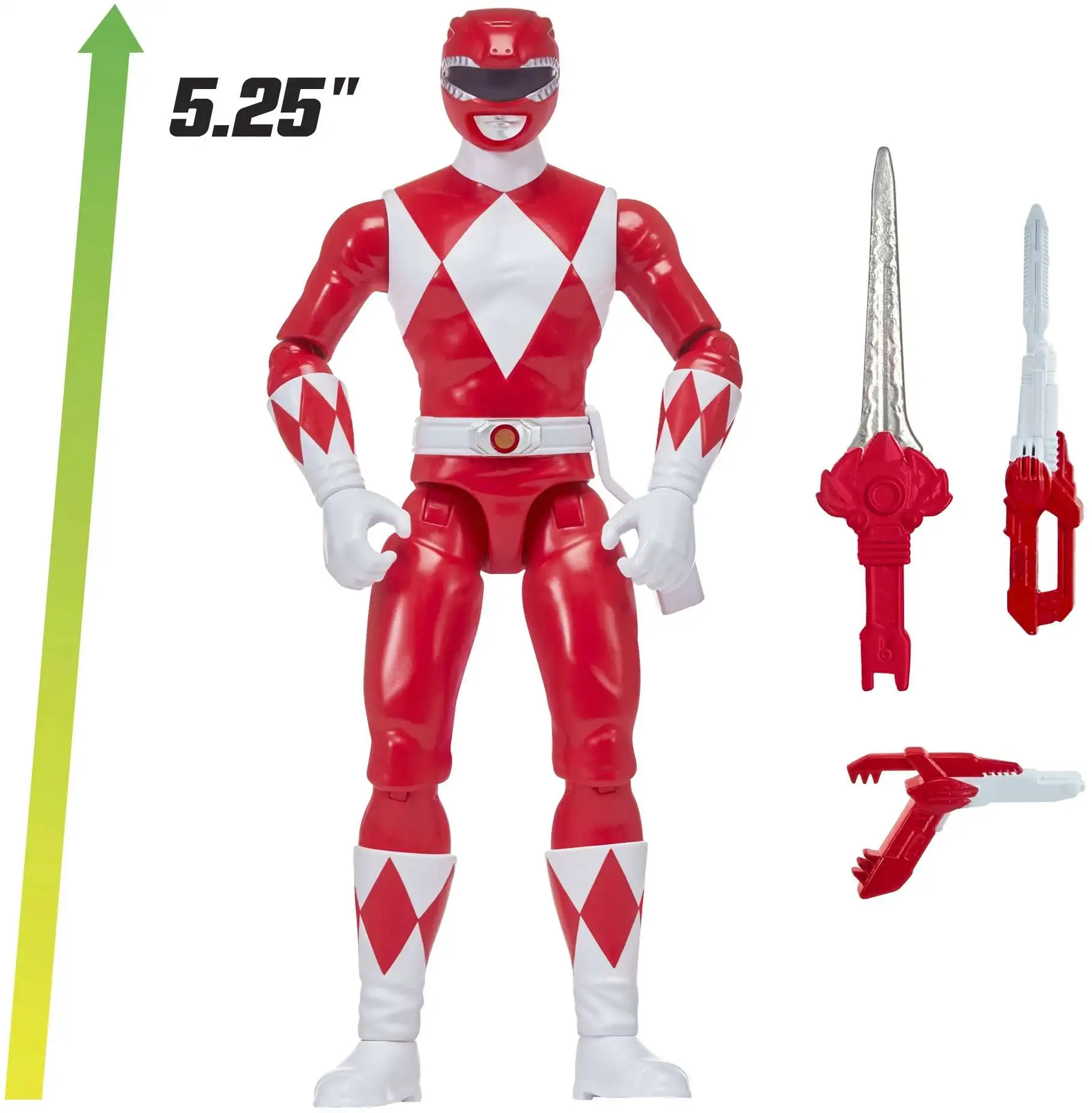 Power Rangers Mighty Morphin Re-Ignition Red Ranger Exclusive Action ...