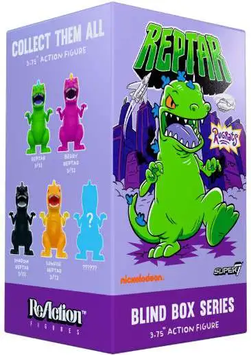 Nickelodeon ReAction Reptar 3.75 Mystery Box 12 Packs Super7 - ToyWiz
