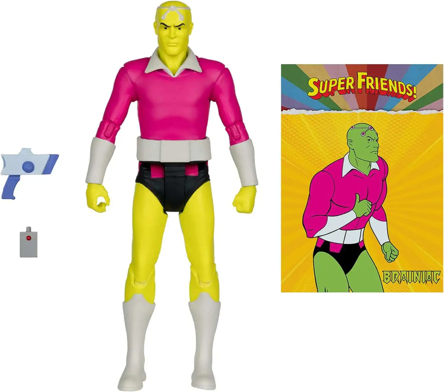 McFarlane Toys DC Super Friends Retro Series Brainiac 6 Action Figure ...