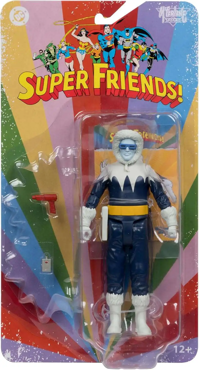 McFarlane Toys DC Super Friends Retro Series Captain Cold 6 Action ...