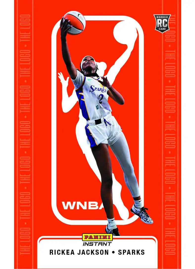 WNBA 2024 Instant The Logo Basketball Single Card Rickea Jackson - ToyWiz