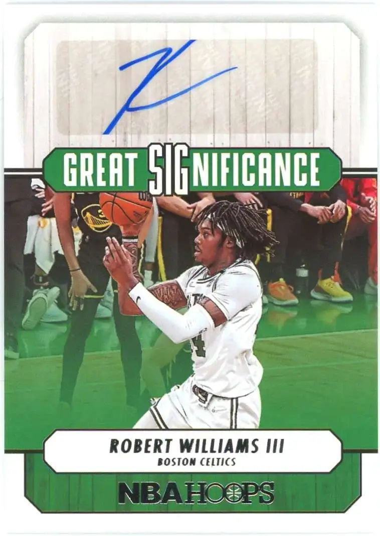 NBA 2022-23 Panini Hoops Robert Williams III Autographed Single Card GS-RBW Great SIGnificance ...