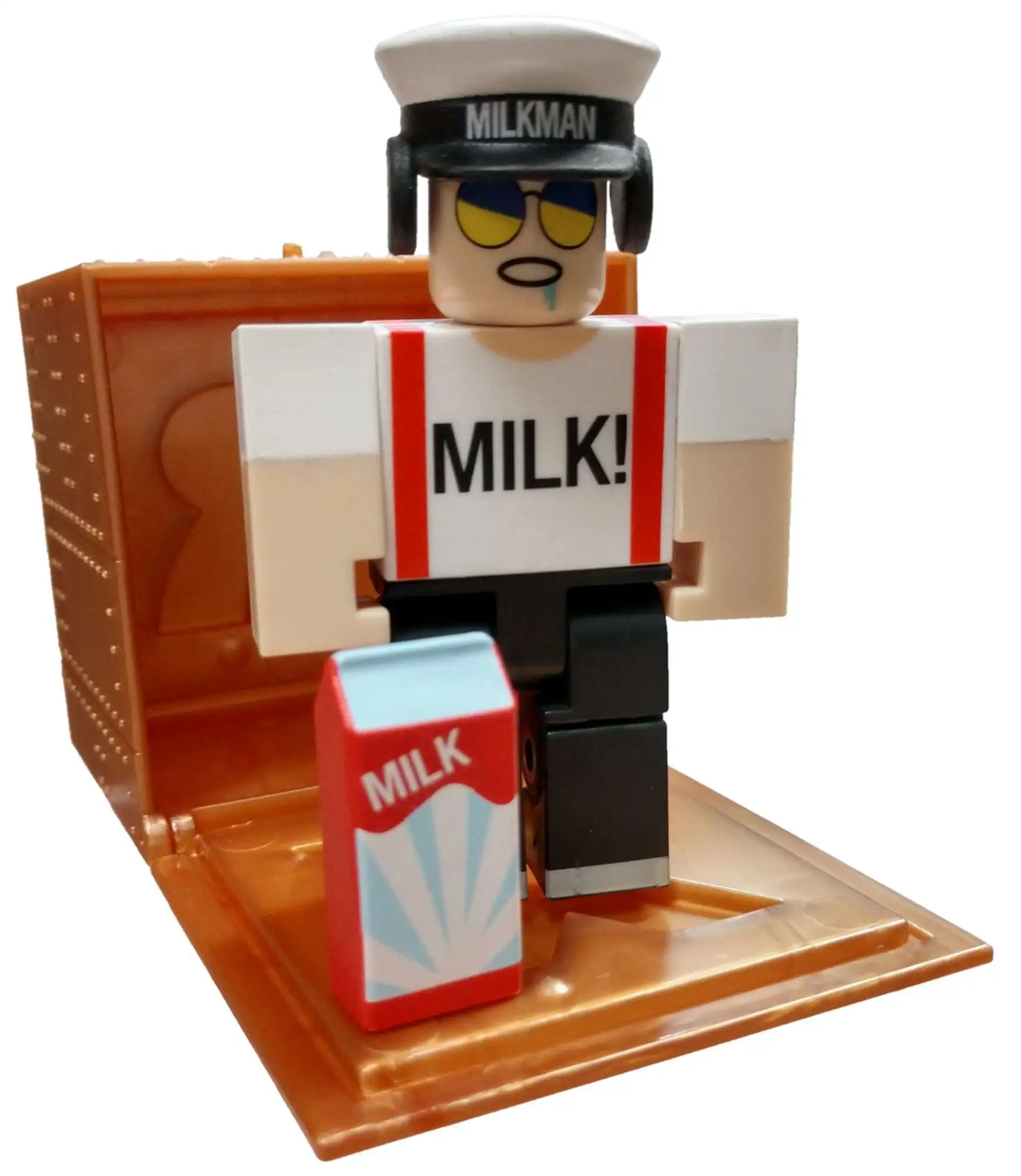 Roblox Series 8 GhettoMilkMan 3 Mini Figure with Cube and Online Code ...
