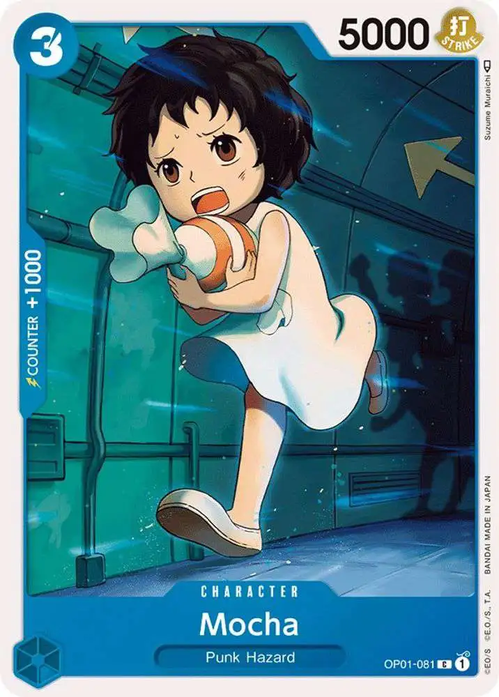 One Piece Trading Card Game Romance Dawn Single Card Common Mocha OP01 ...