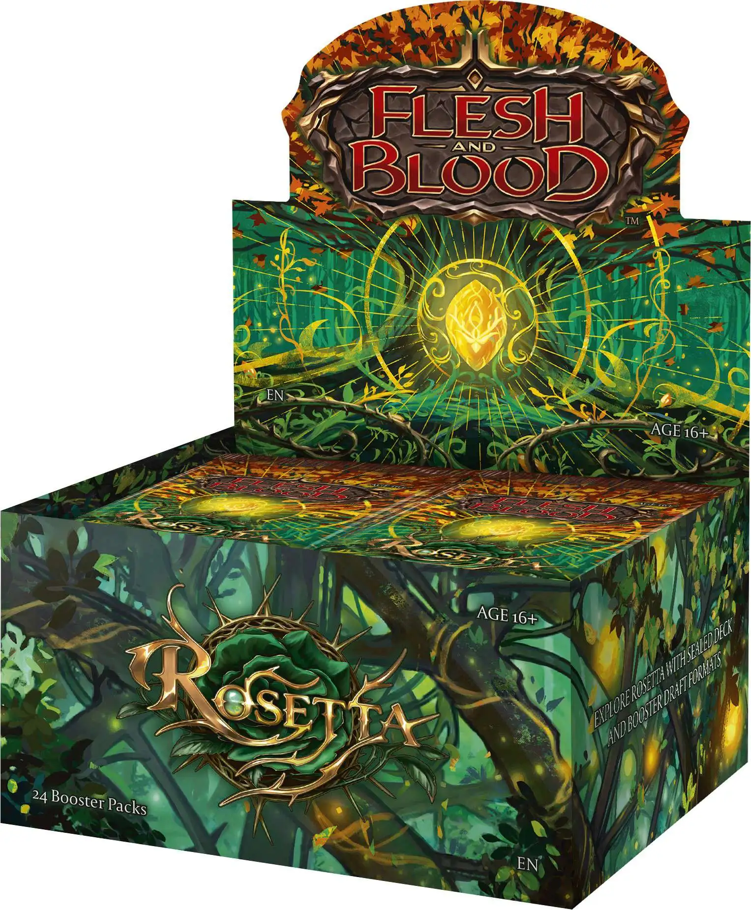 Flesh and Blood Trading Card Game Rosetta Booster Box 24 Packs Legend Story Studio - ToyWiz
