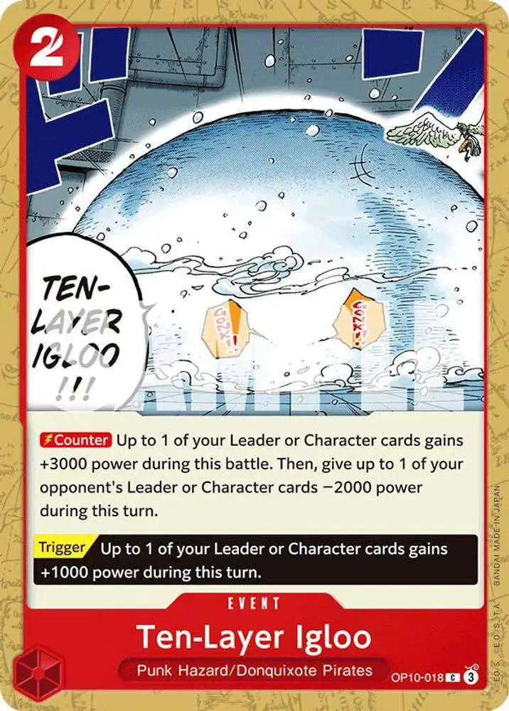 One Piece Trading Card Game Royal Blood Single Card Common Ten-Layer ...