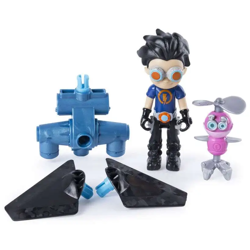 Nickelodeon Rusty Rivets Build Me Rivet System Rusty Whirly Figure Set ...